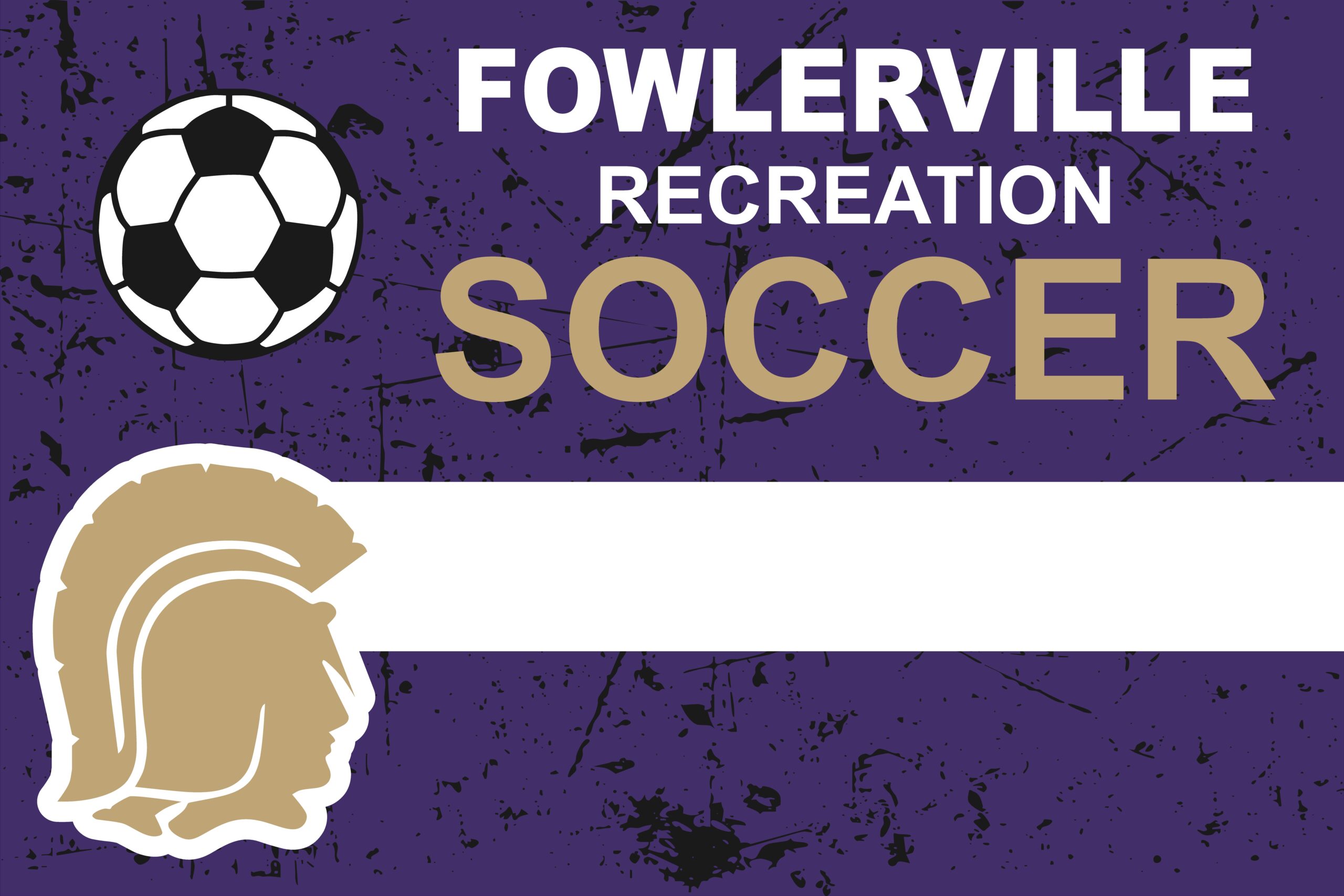 Fowlerville Recreation Soccer Yard Sign – Signature Signs