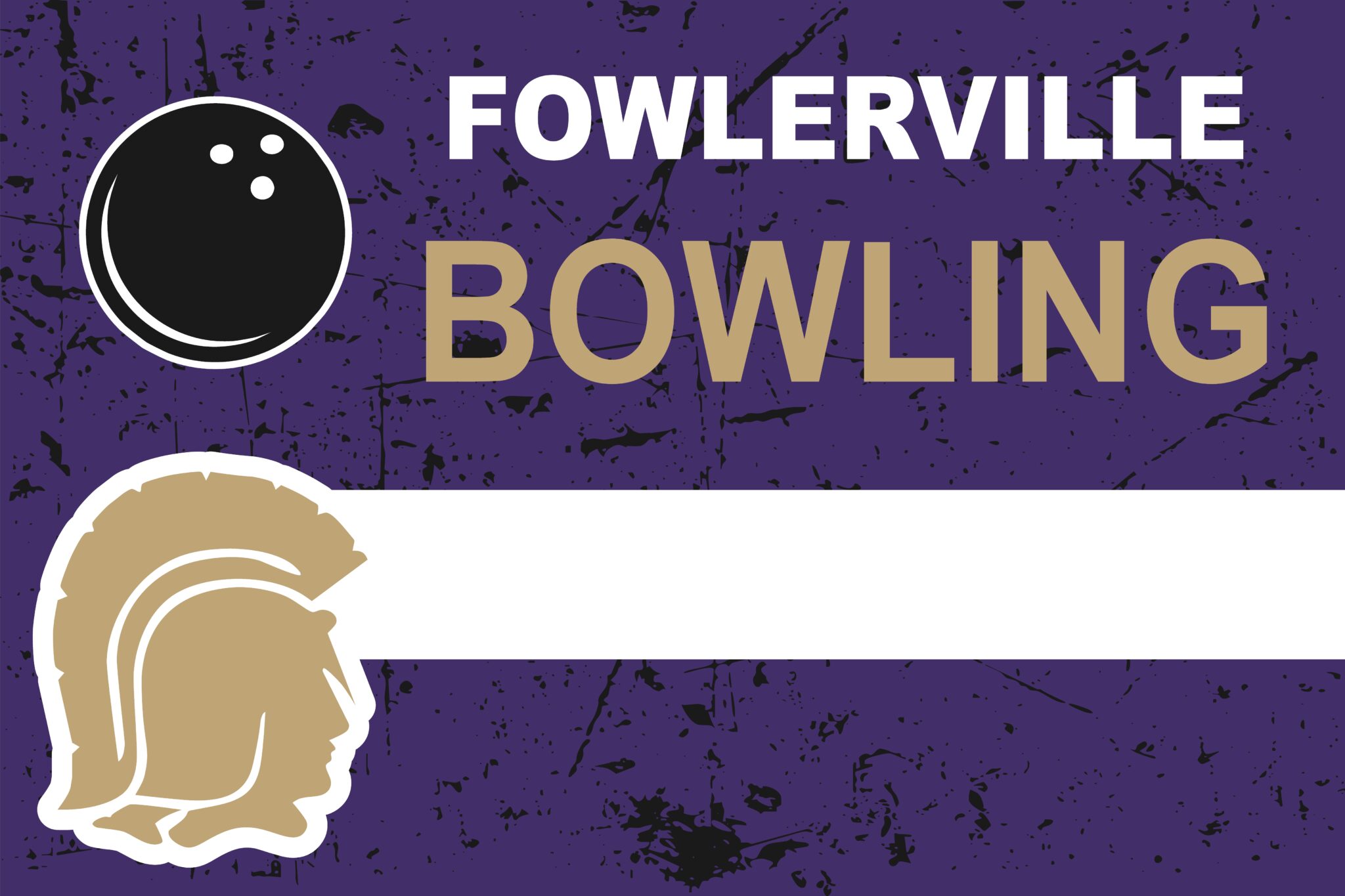Fowlerville Bowling Yard Sign – Signature Signs