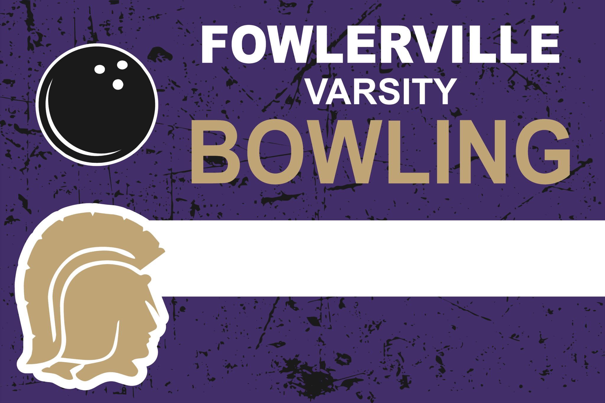 Fowlerville Varsity Bowling Yard Sign – Signature Signs