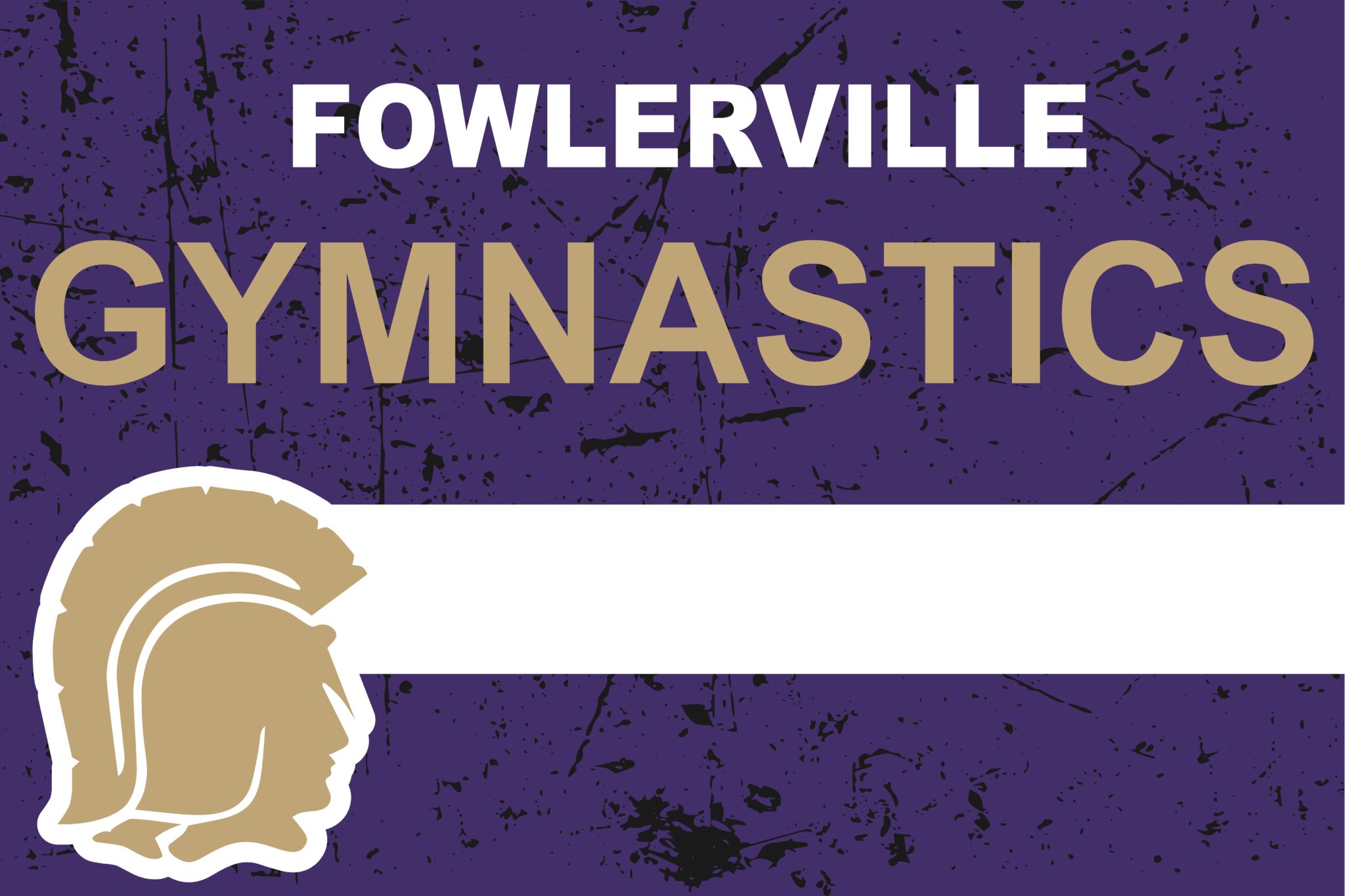 Fowlerville Gymnastics Yard Sign – Signature Signs