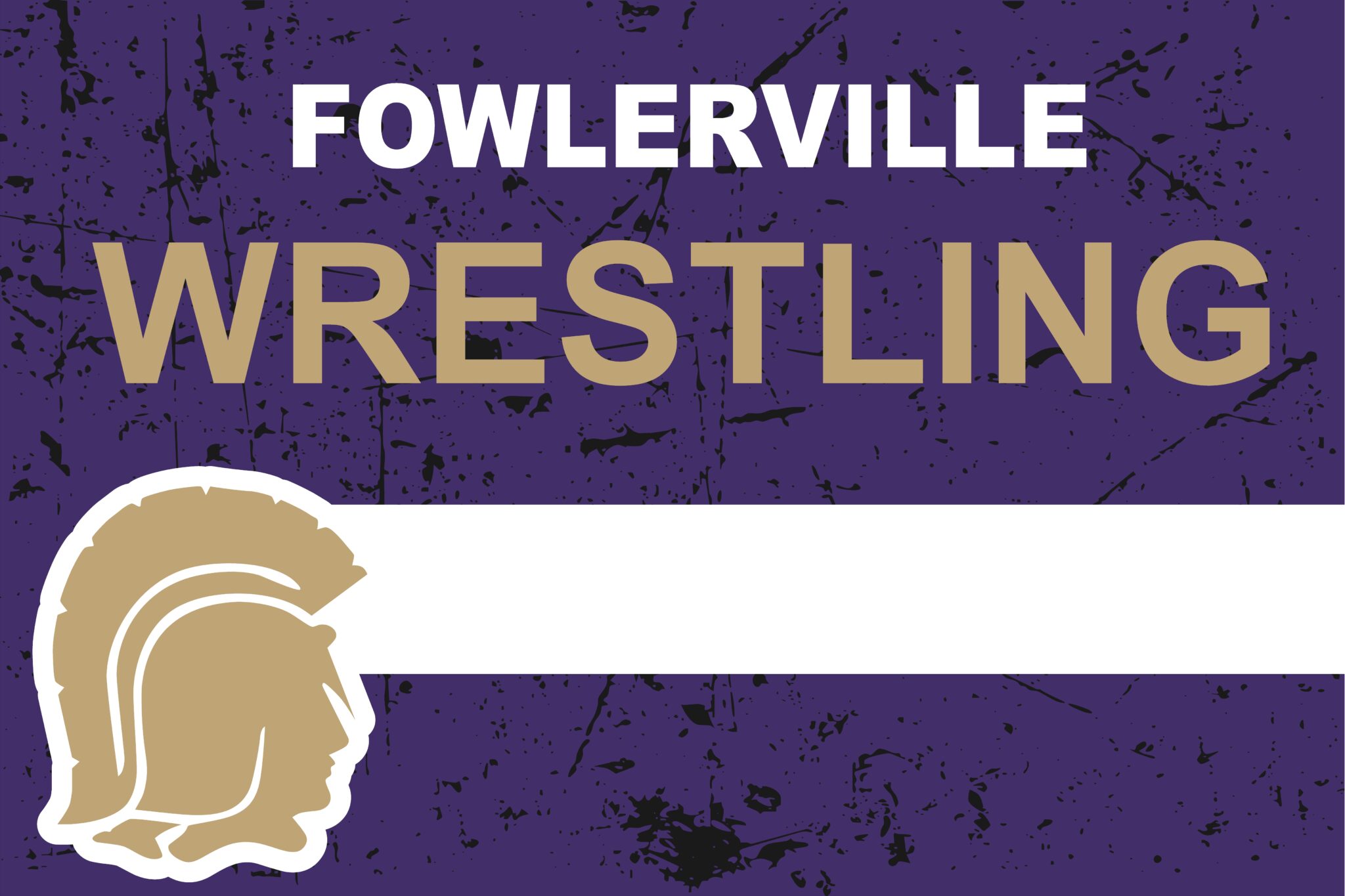 Fowlerville Wrestling Yard Sign – Signature Signs